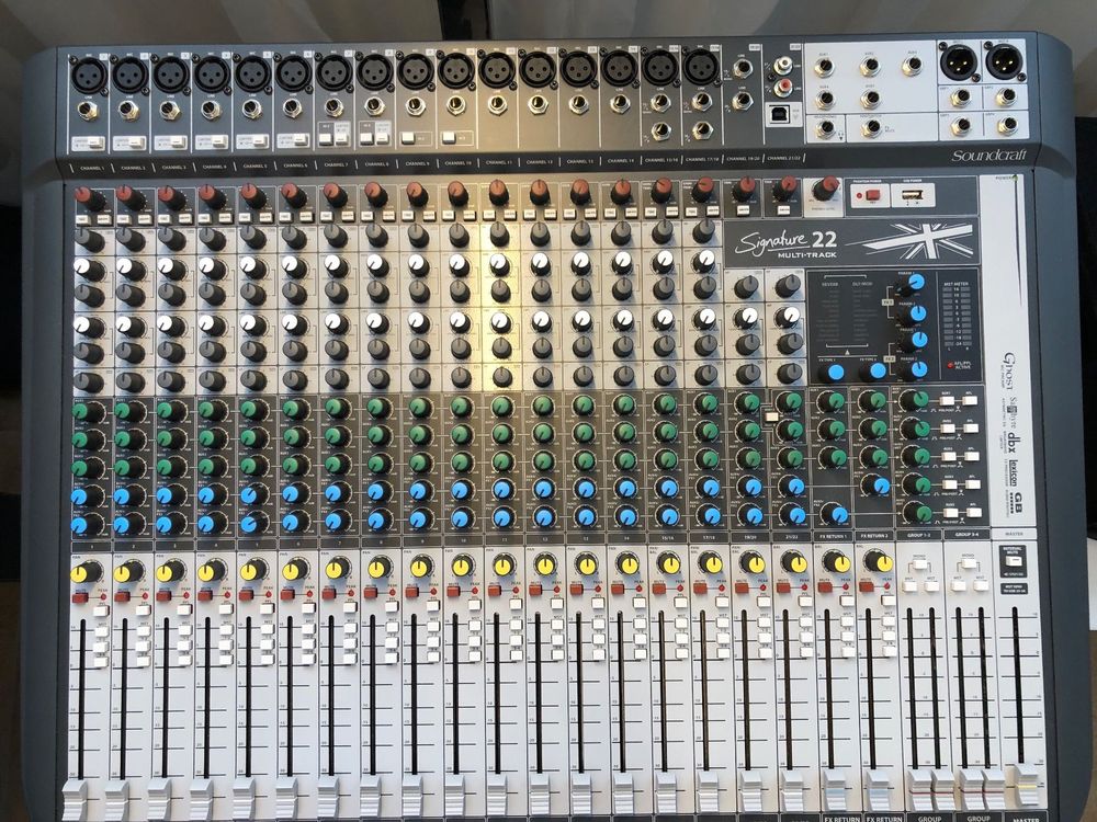 Soundcraft Signature 22mtk Mischpult (D'occasion) à pour CHF 500 ...