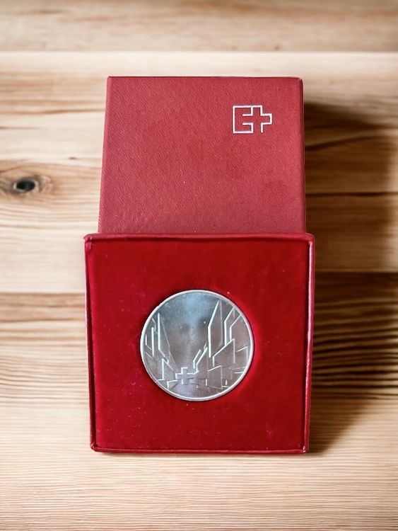 Silbermedaille Landesausstellung Lausanne 1964 (Neu und originalverpackt) in Winterthur für CHF ...