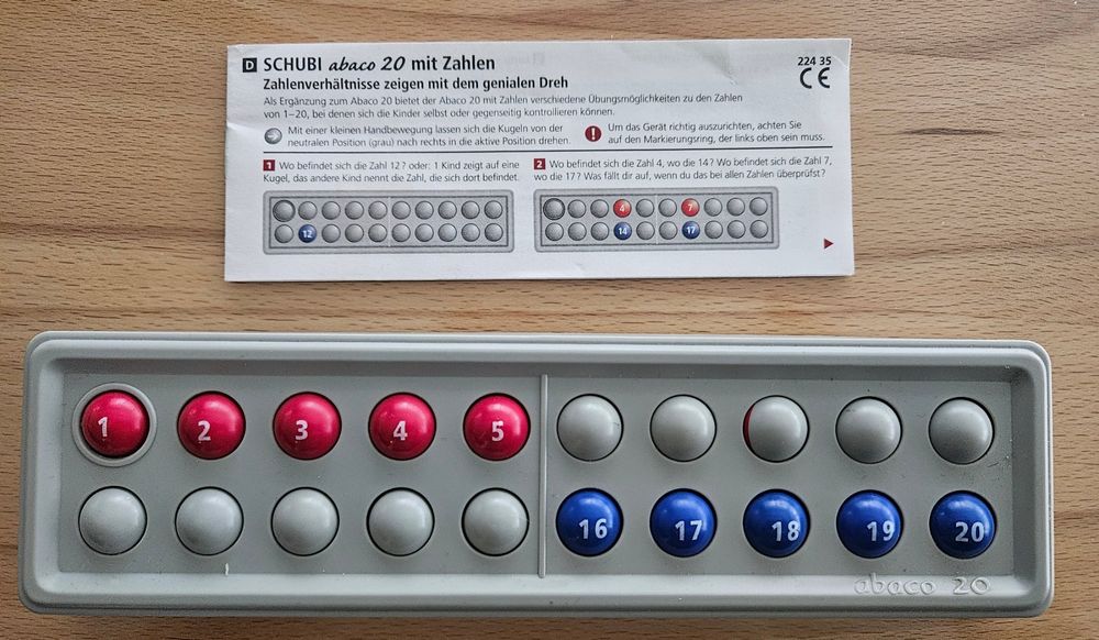 Schubi Abaco 20 + 100 - Rechenrahmen (Gebraucht) in für CHF 42 – mit ...