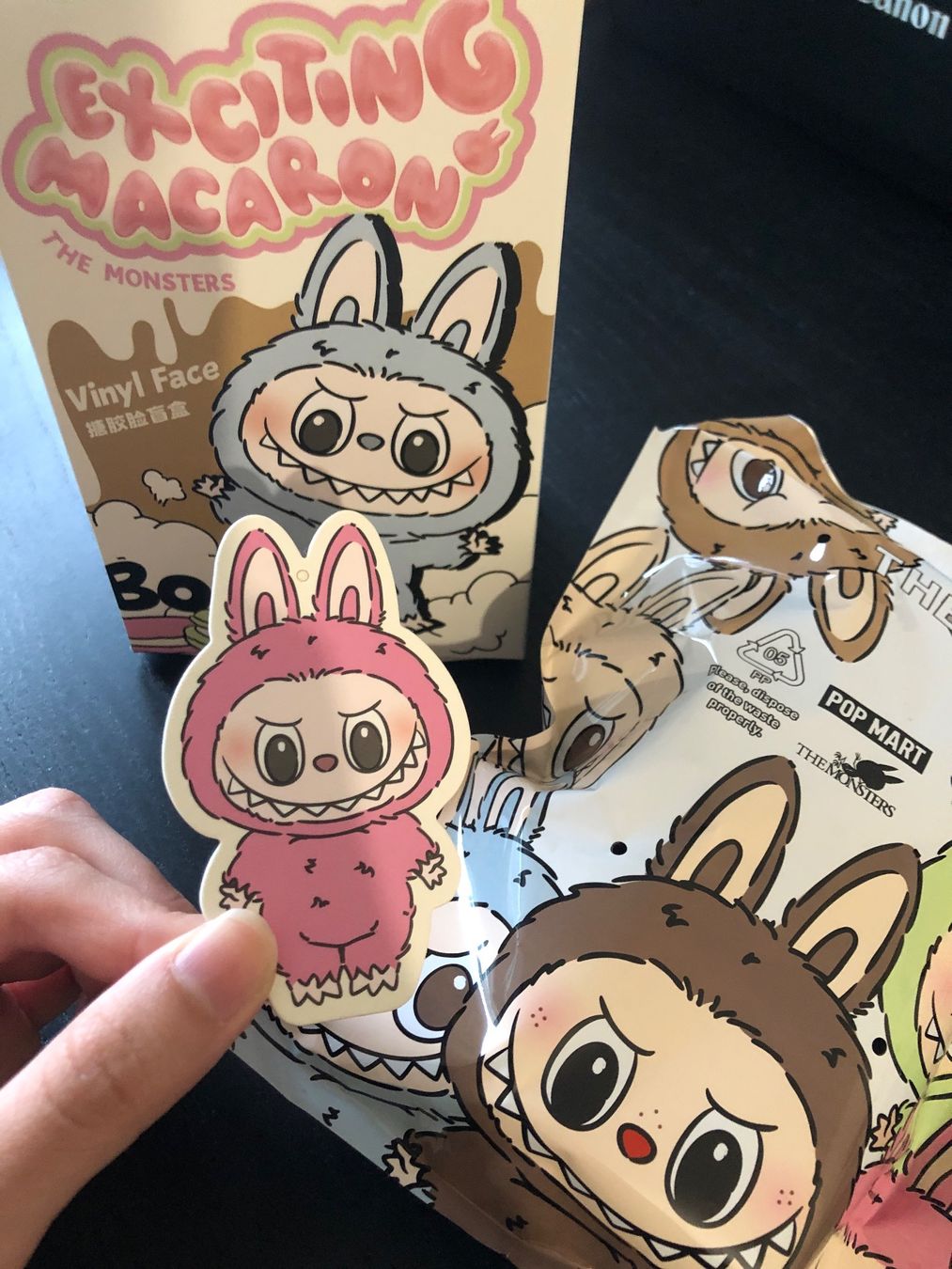 Pop Mart Labubu V1 Macarons - Lychee Berry (check card) (Neu (gemäss ...