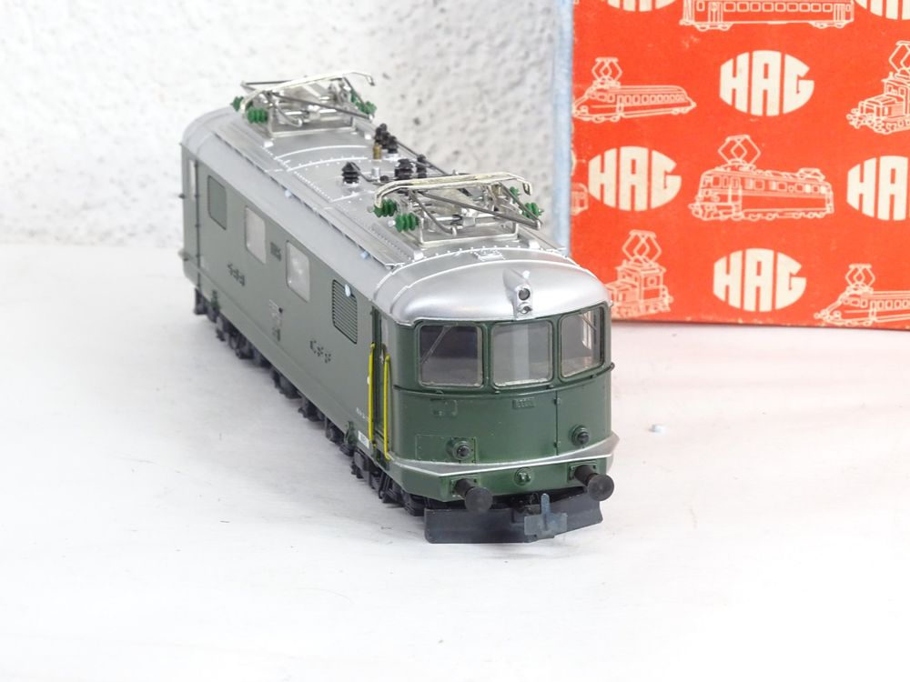 Hag 230 Elektrolok Re4/4 10035, SBB, Grün, Digital, H0,WS/AC | Kaufen auf Ricardo