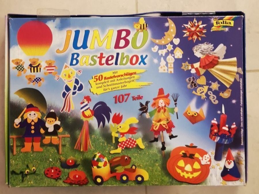 Jumbo Bastelbox (Neu und originalverpackt) in für CHF 1 – mit Lieferung ...