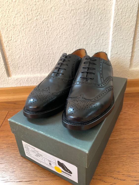 Sancho Classic Budapester negro Size 8 / Gr.42 (Neu und ...