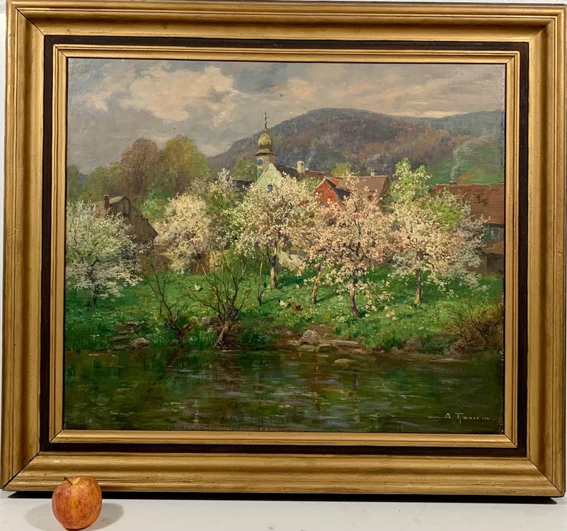Gustav Adolf Thamm (1859-1925) grosses Gemälde | Kaufen auf Ricardo