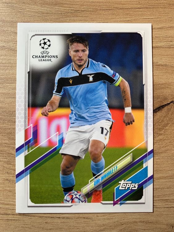 Soccer Ciro Immobile Topps 21 JAPAN Edition (Gebraucht) in Netstal für ...