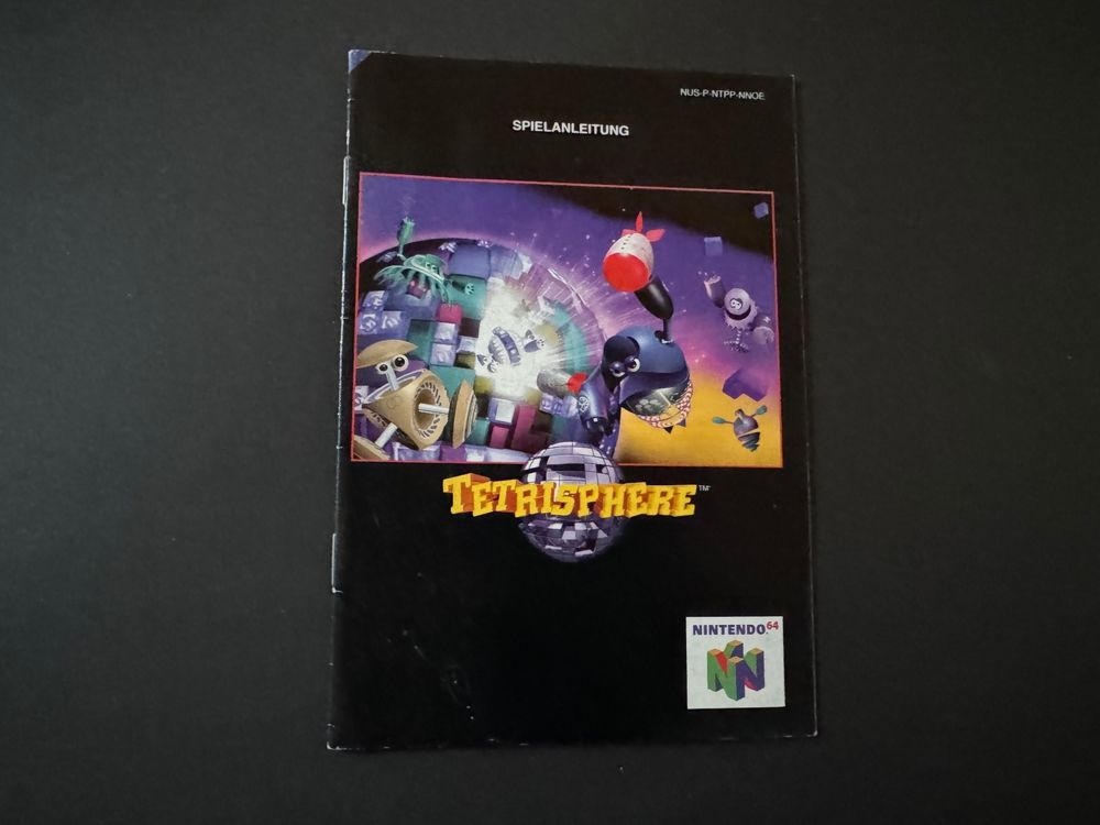 ANLEITUNG FÜR TETRISPHERE NINTENDO 64 (Gebraucht) in Hägendorf für CHF ...