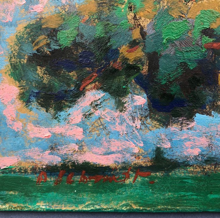 Albert Schmidt (1883-1970) Orig. Gemälde | Kaufen auf Ricardo