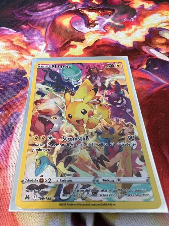Pikachu (CRZ 160) / Pokemon -DE- / Zenit der Könige | Kaufen auf Ricardo