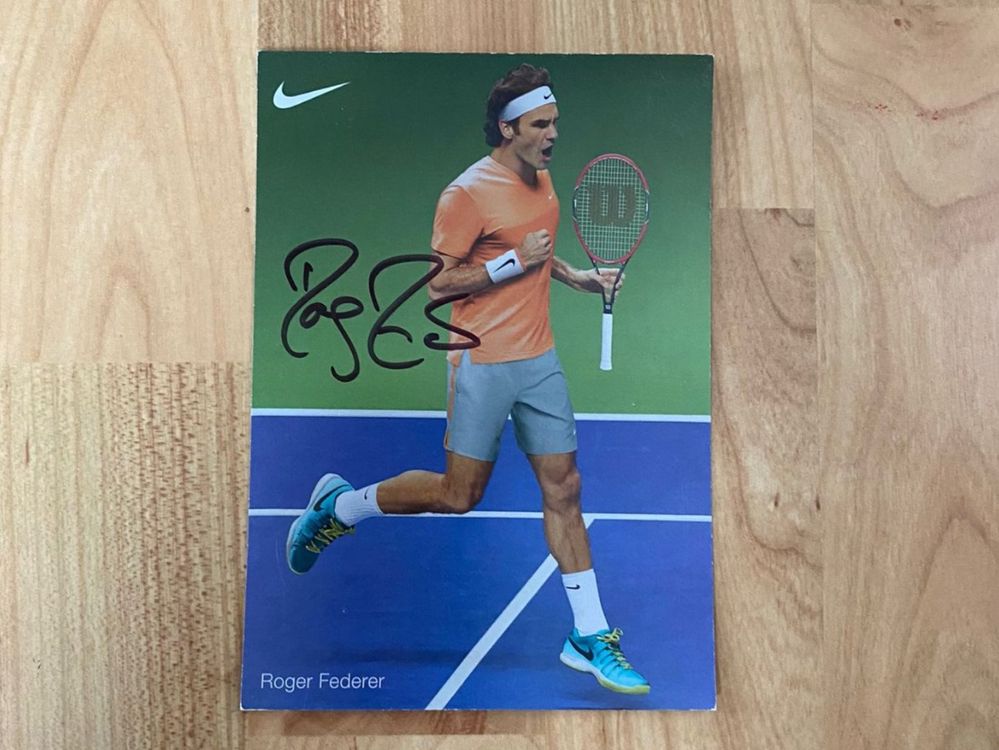 Roger Federer Autogramm (Gebraucht) in Erlinsbach für CHF 21 – mit ...