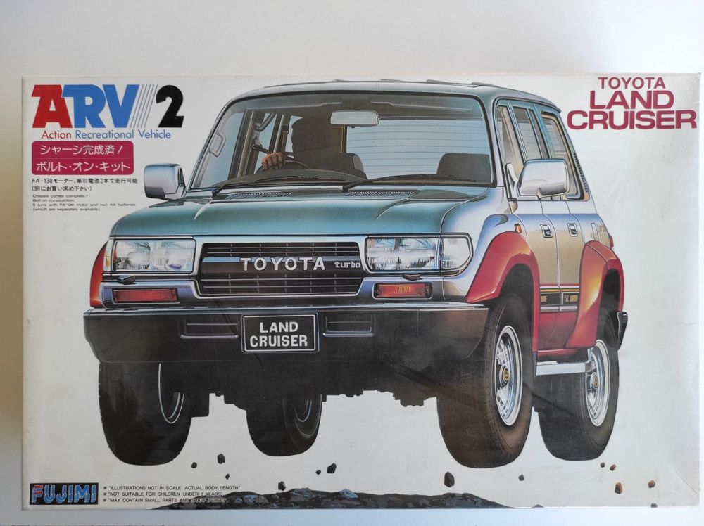 Toyota Landcruiser Turbo, Bausatz von Fujimi 1/24, Fabrikneu (Neu und ...