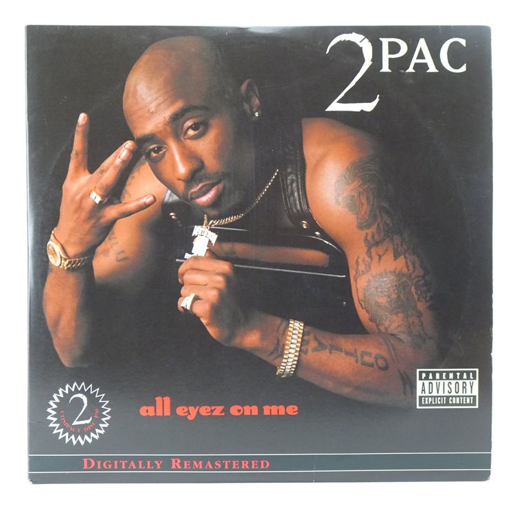 2 Pac Shakur – All Eeyez On Me US-Pressung 4 LP-Set RI 2001 (Gebraucht ...