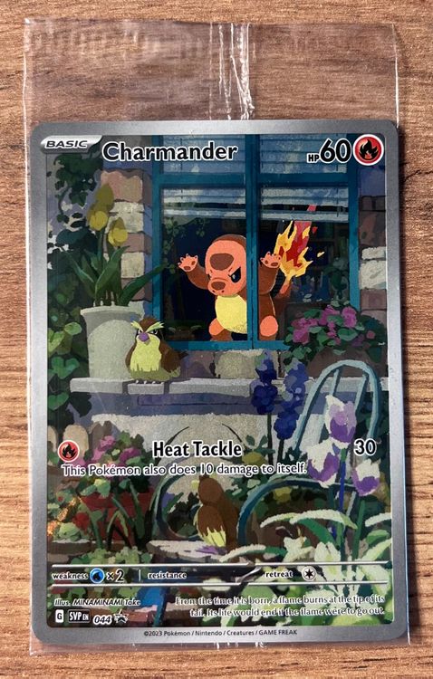 Charmander PROMO SVP 044 Pokemon Obsidian Flames OVP (Neu und ...