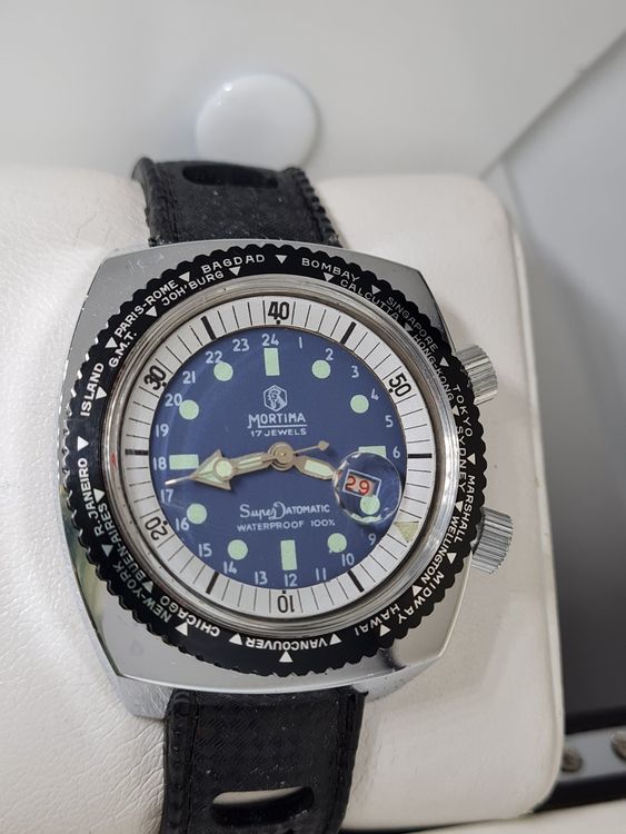 Mortima Super Datomatic Worldtime - NOS (neu) - läuft gut (Gebraucht ...