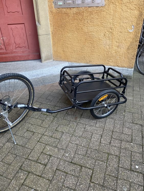 Veloanhänger mit Kupplung (Anhänger für Fahrrad) (Gebraucht) in Bern für CHF 89 – nur Abholung ...