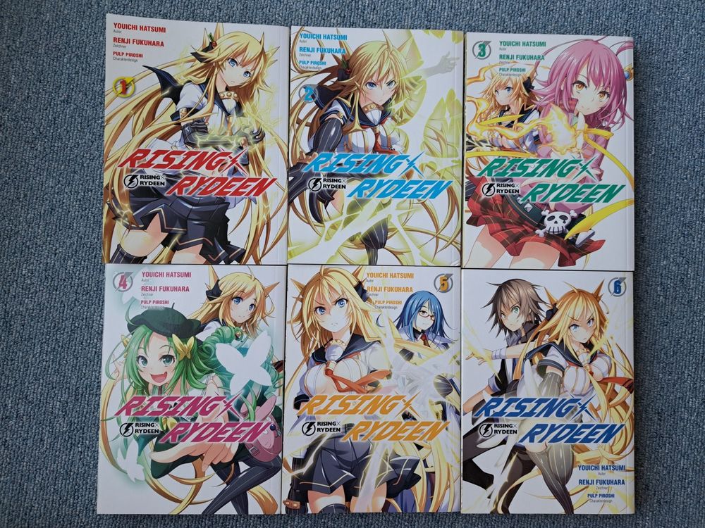 Rising x Rydeen Manga Band 1-6 komplett (Gebraucht) in Killwangen für CHF 22 – mit Lieferung auf ...