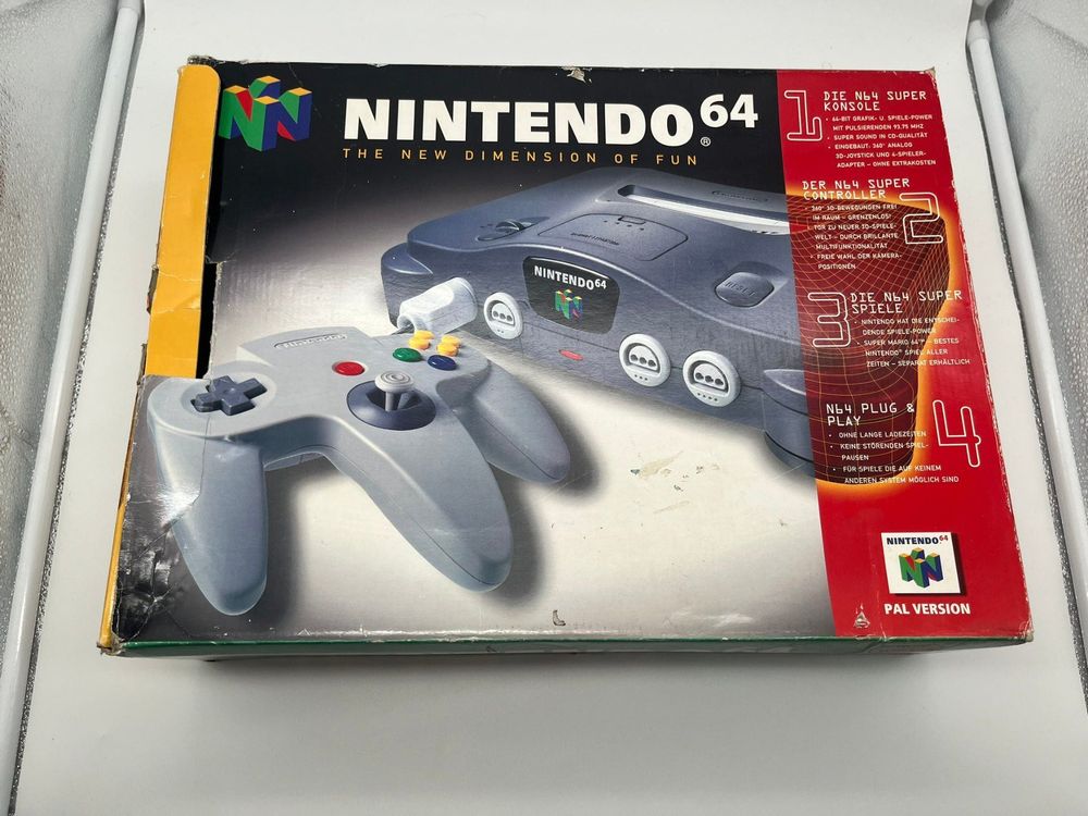 Nintendo 64 N64 OVP Retro (Gebraucht) in St. Gallen für CHF 69 – mit ...