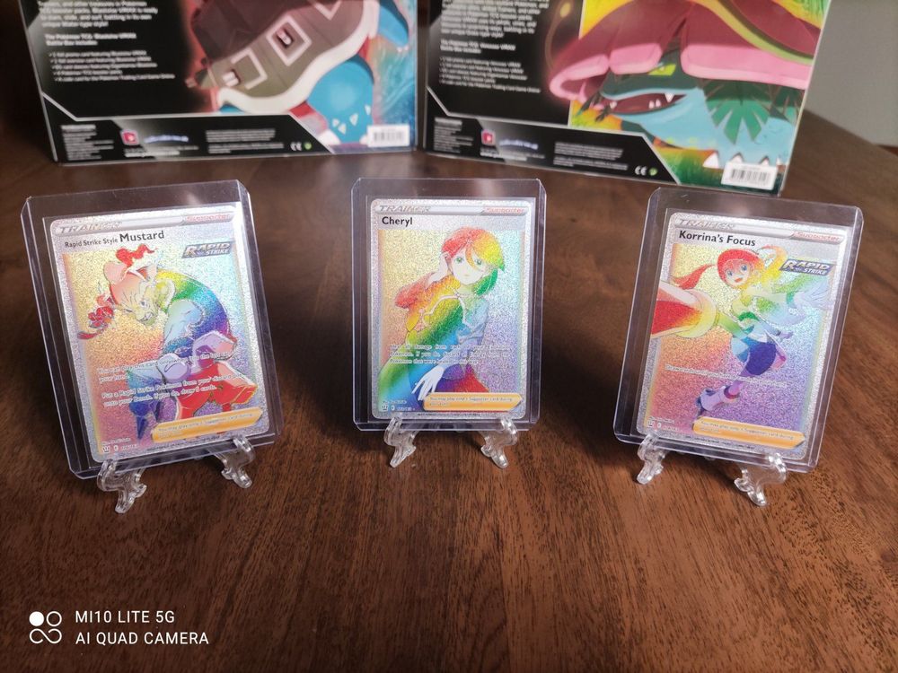 Pokemon Battle styles rainbow Trainer EN | Kaufen auf Ricardo