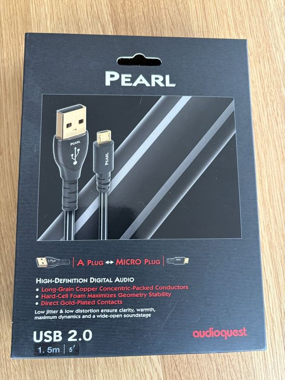 Audioquest Pearl USB A to USB Micro. 1.5m (Gebraucht) in Wollerau für ...
