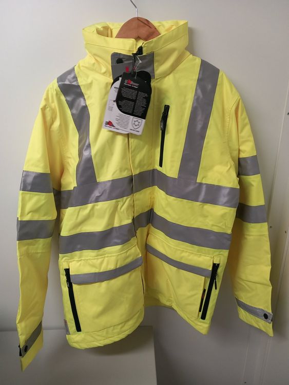 U-POWER ARBEITSJACKE 3M WARNSCHUTZ REFLEKTOREN WINTER XL NEU (Neu und ...