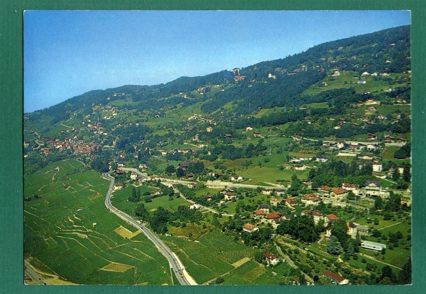 Chardonne, Jongny et Mont Pélerin sur Vevey, Vue aérienne (Gebraucht) in Sargans für CHF 0.7 ...