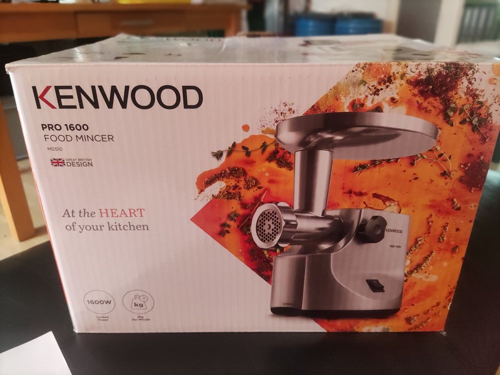 Kenwood, PRO 1600 Fleischwolf MG510 neuwertig (Neu (gemäss Beschreibung)) in Spreitenbach für ...