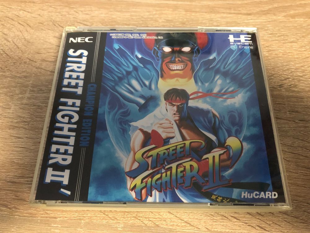 Street Fighter 2 Champion Edition PC Engine HU Card (Gebraucht) in ...