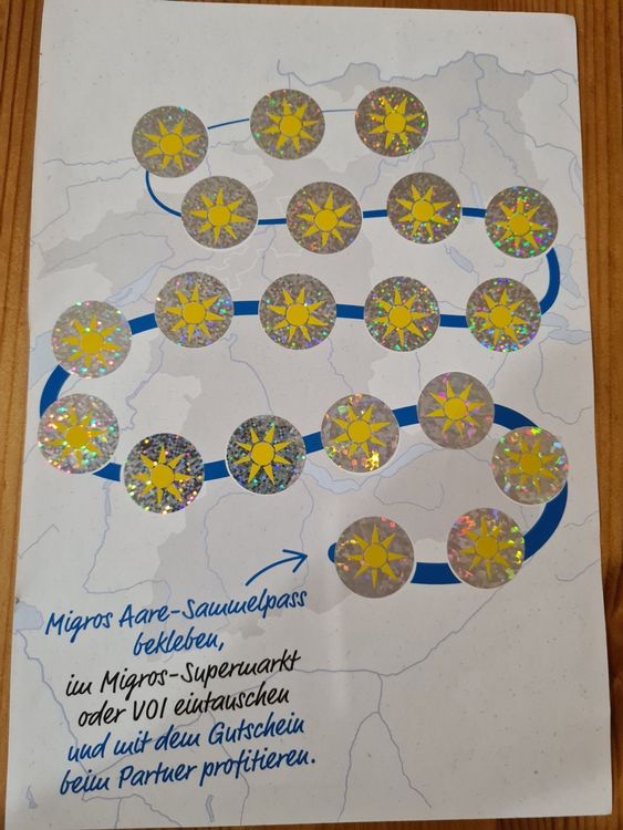 Migros Aare Sammelspass Volle Karte (Neu (gemäss Beschreibung)) in Recherswil für CHF 3 – mit ...