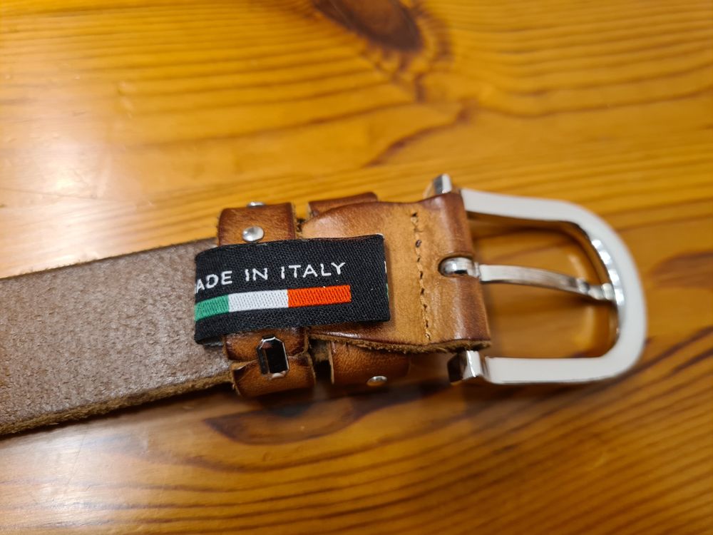 Eleganter Gürtel echt Leder Made in Italy (Gebraucht) in Sursee für CHF ...