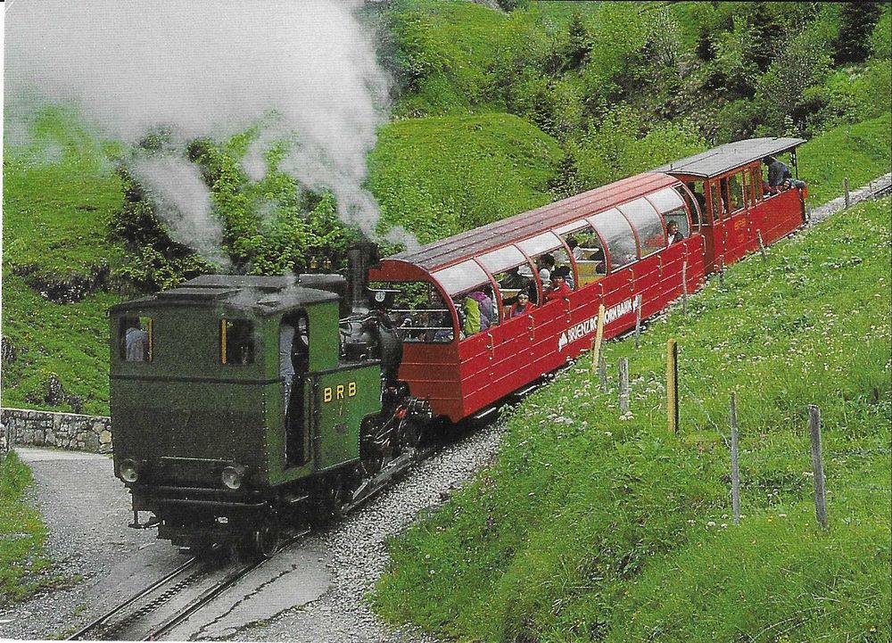 Dampf-Zahnradlokomotive H 2/3 Nr.7 der Brienz-Rothorn-Bahn (Neu (gemäss Beschreibung)) in ...