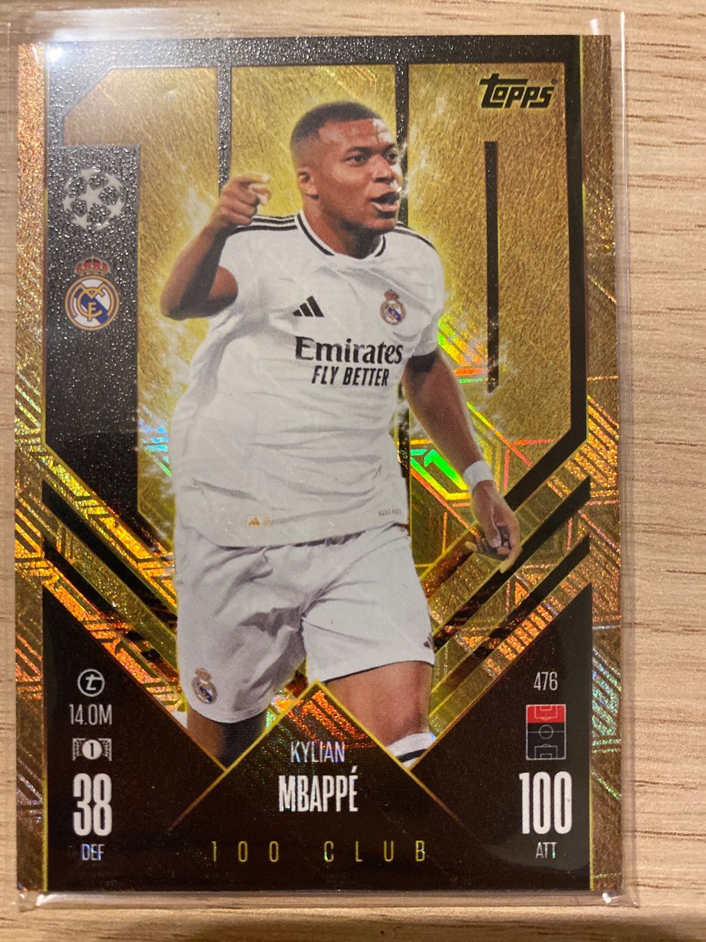 Topps Match Attax 24/25 100 Club Mbappé 476 | Kaufen auf Ricardo