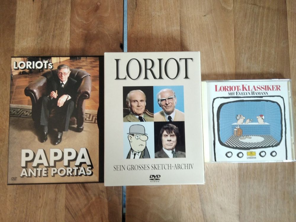 DVDs Loriot, Sketch Archiv komplett, Papa ante portas + CD | Kaufen auf ...