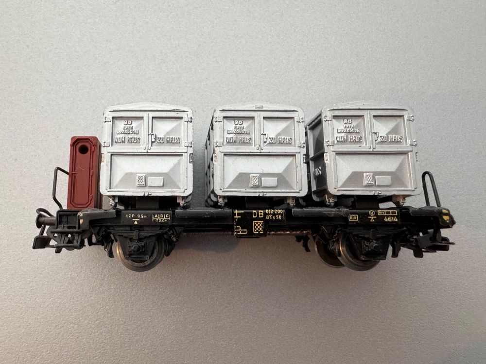 Märklin H0 4614 - DB Behälterwagen Von Haus zu Haus 012 200 (Gebraucht ...