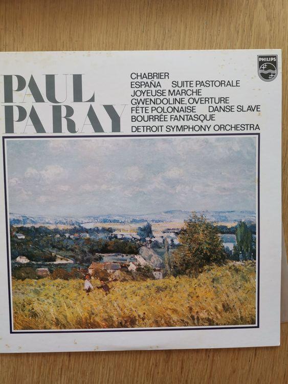 Paul Paray Chabrier Japanische Platte | Kaufen auf Ricardo