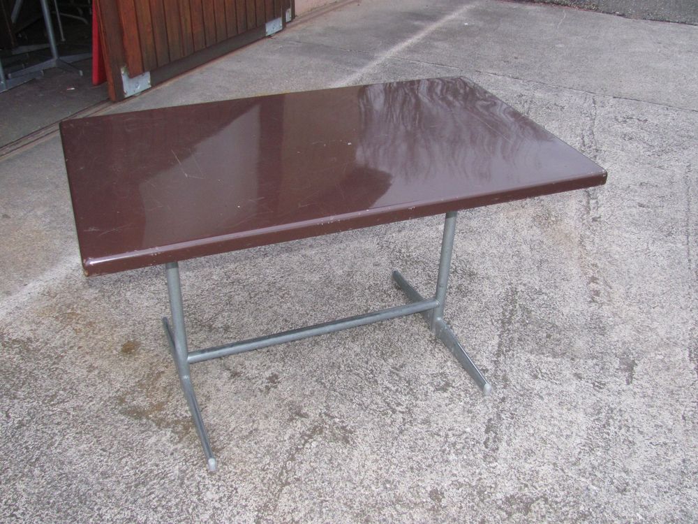 Bigla BES SISSACH Blechtisch Gartentisch 70x120cm - OK (Gebraucht) in ...