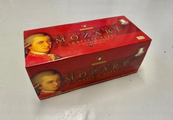 W. A. Mozart • Gesamtwerk Boxset 170 CDs Wolfgang Amadeus | Kaufen auf ...