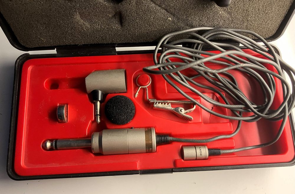 Vintage Mikrofon Sony ECM-150 & Kopfhörer Kenwood ab 1.- Fr | Kaufen ...