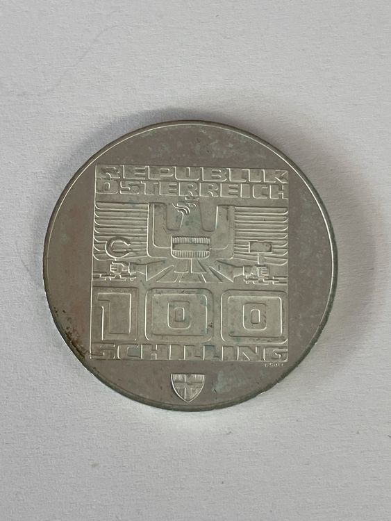 100 schilling silber 1978 (2) (Gebraucht) in Bonstetten für CHF 12 – mit Lieferung auf Ricardo ...