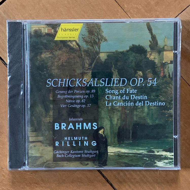 Helmuth Rilling: Brahms – Schicksalslied OP. 54 (Gebraucht) in Stans ...