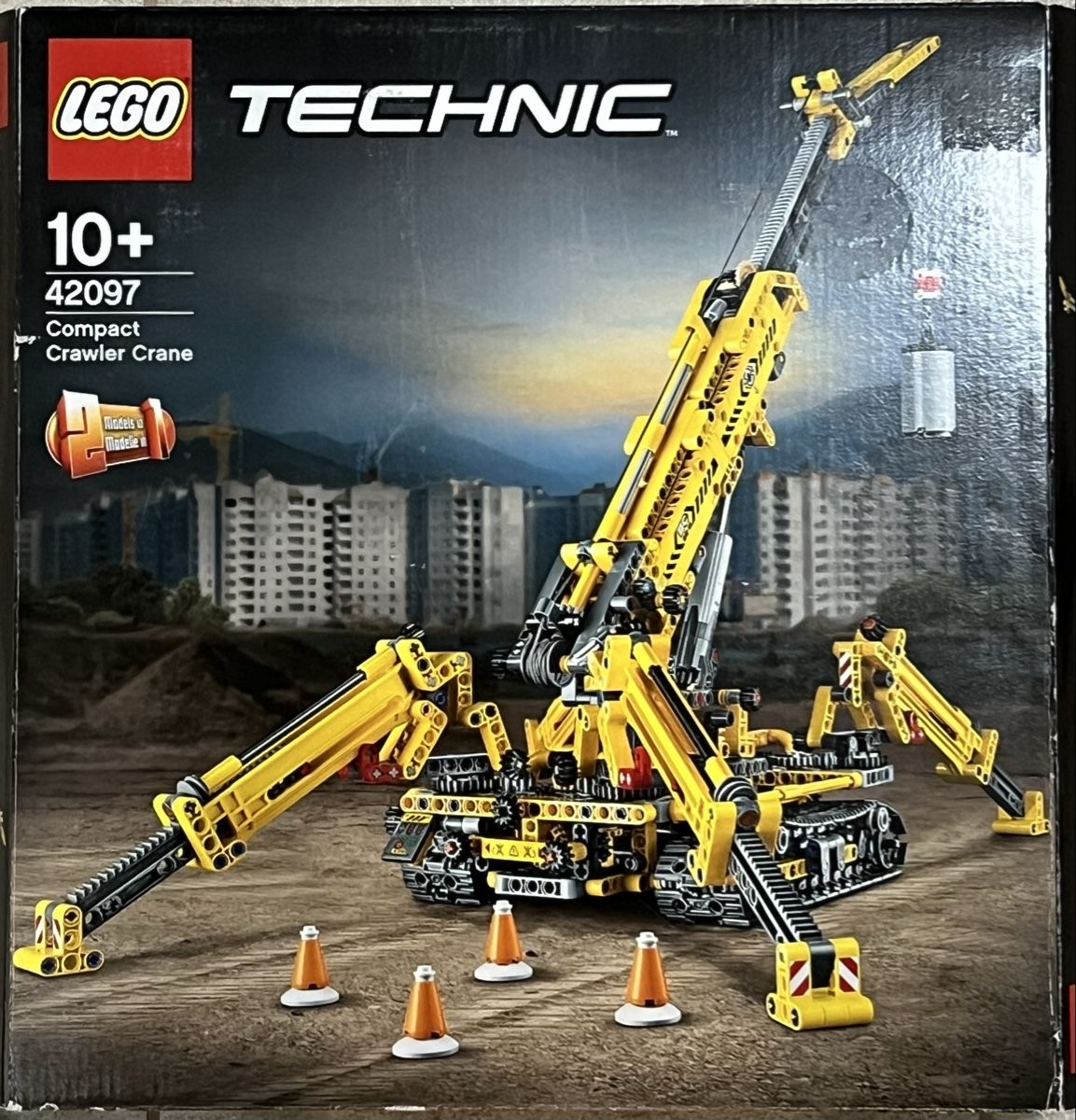 Spannende Lego Technic Raupenkran Fotos