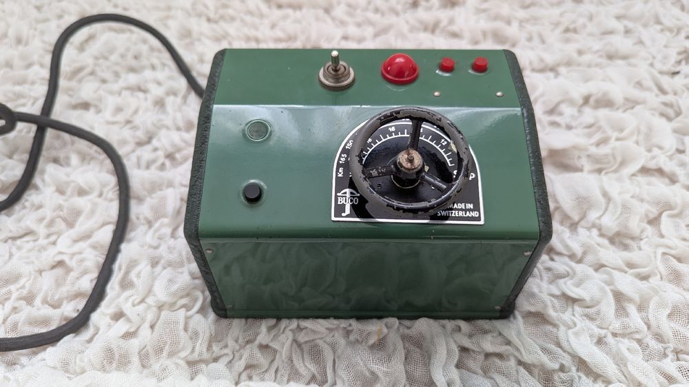 Trafo BUCO 8598, Vintage Modellbahn Trafo | Kaufen auf Ricardo