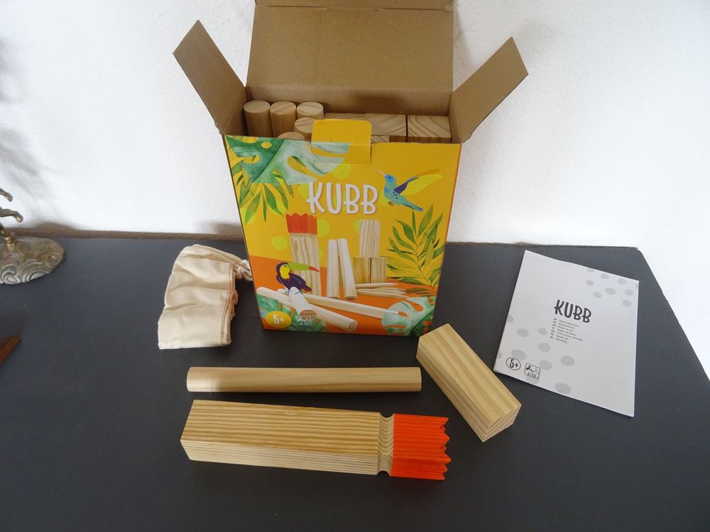 KUBB Wikingerschach Outdoor Spiel Holz | Kaufen auf Ricardo
