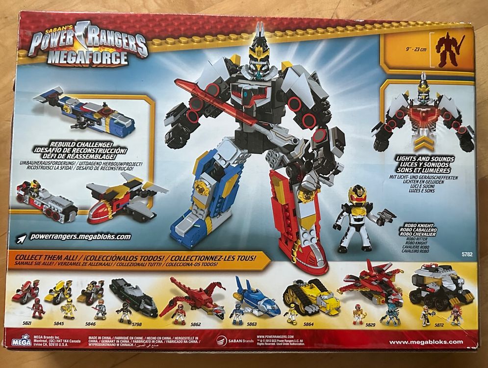 MEGA BLOKS Power Rangers Megaforce (Neu (gemäss Beschreibung)) in ...