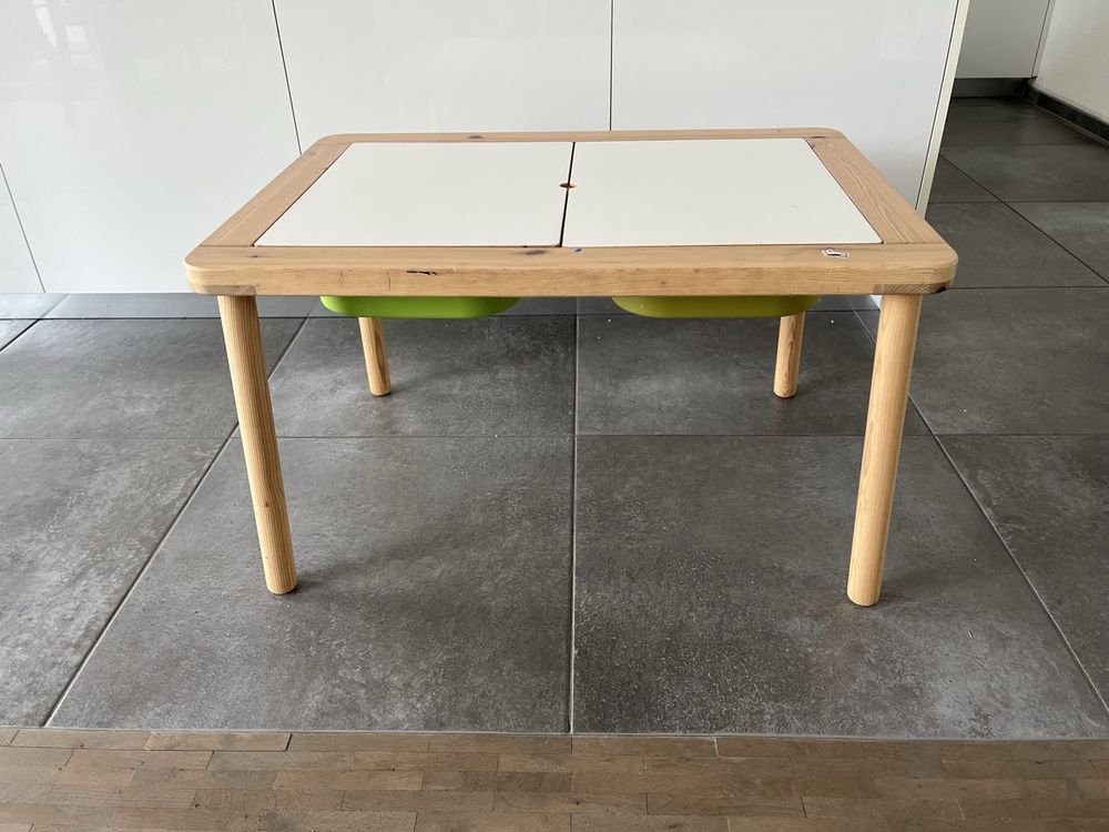 Ikea Flisat Tisch Bastel Kinder Malen Fächer Schublade | Kaufen auf Ricardo