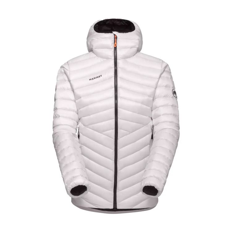 Mammut BROAD PEAK HOODED Winterjacke weiss daunenjacke Jacke (Gebraucht ...
