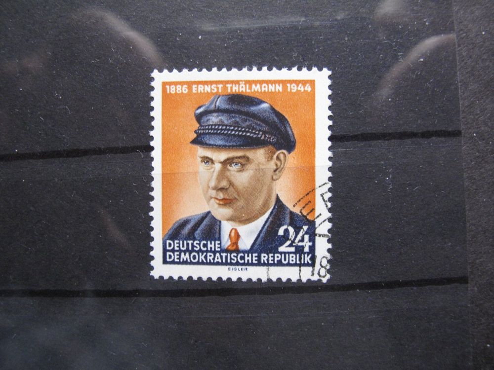 DDR 1954 Ernst Thälmann gest. (Gebraucht) in Wil SG für CHF 1 – mit ...