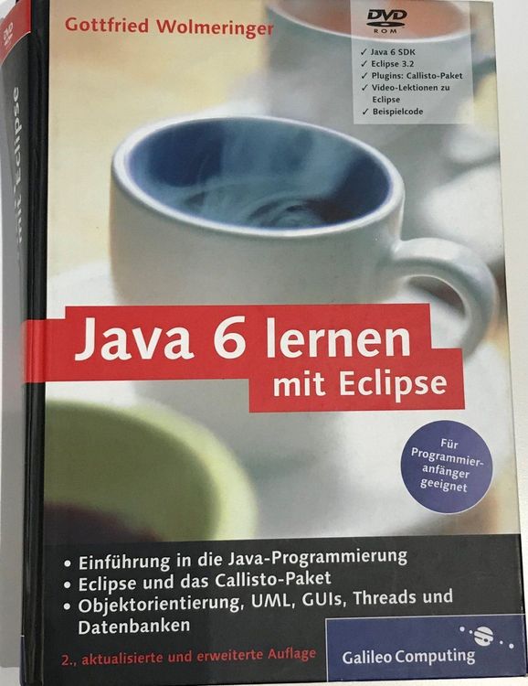 Buch Java 6 lernen mit Eclipse (Gebraucht) in Cham für CHF 10 – mit ...