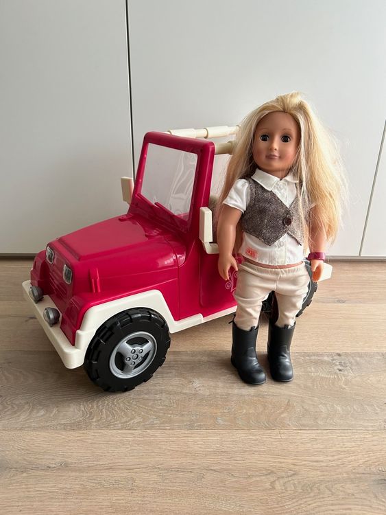 Our Generation Jeep mit Puppe (Gebraucht) in Nürensdorf für CHF 30 ...