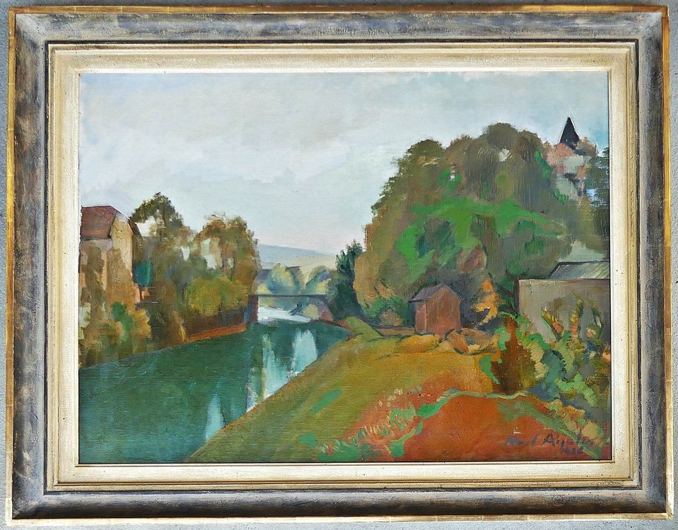 Grosses Ölgemälde von Karl Aegerter (1888-1969) | Kaufen auf Ricardo