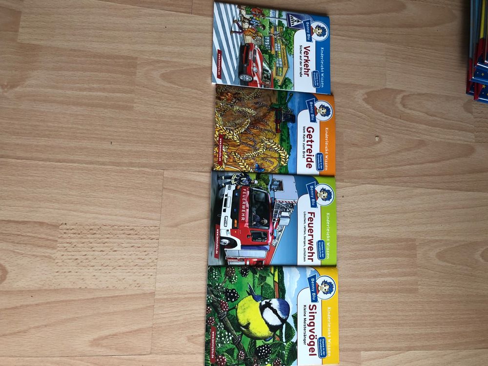 4x Benny Blu (Verkehr,Getreide,Feuerwehr,Singvögel) (Gebraucht) in Gockhausen für CHF 4.5 – mit ...
