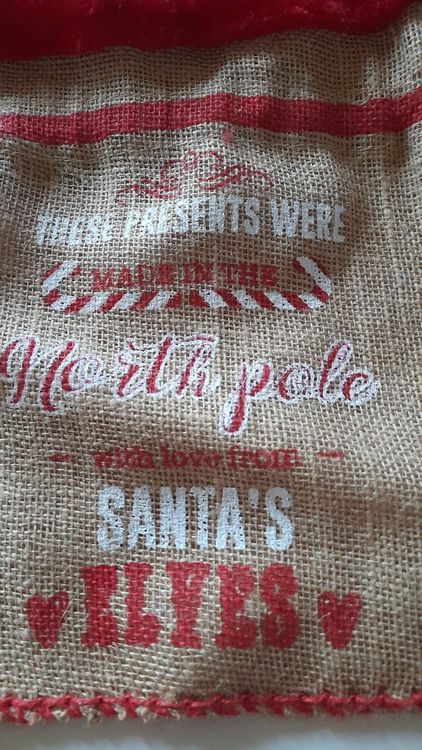 Samichlaus Sack / Niklaussack / Winter / Weihnachten (Gebraucht) in ...